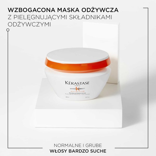 Nutritive Wzbogacona Maska do włosów grubych | Kérastase